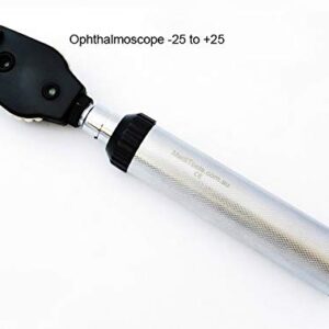 Veterinary Otoscope Ophthalmoscope Set, ENT, Vet, Ear, Eye, Diagnostic, Premium