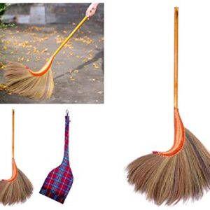 Natural Grass Broom 100% Handmade (Traditional)