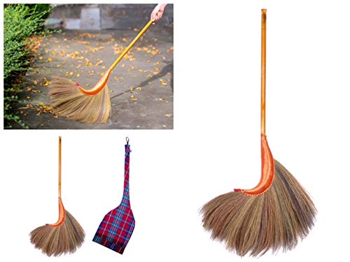 Natural Grass Broom 100% Handmade (Traditional)