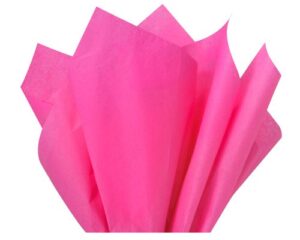 flexicore packaging hot pink gift wrap tissue paper | size: 15 inch x 20 inch | count: 10 sheets | color: hot pink