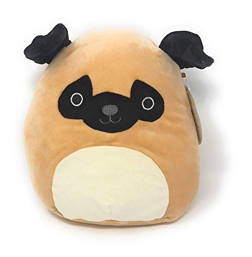 Kelly Toy Squishmallow Original Pug The Prince 13" Super Soft Plush Toy Stuffed Animal Pet Pillow Gift Holiday Christmas, Multicolor