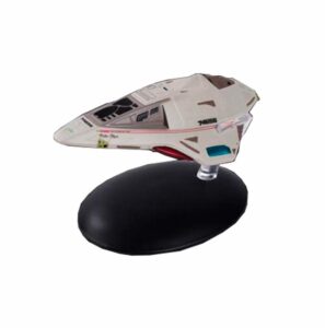 hero collector | star trek the official starships collection | starfleet delta flyer with magazine issue 38 by eaglemoss