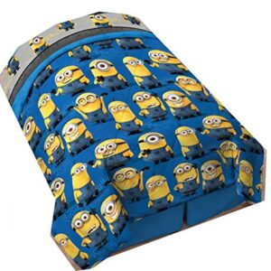 Universal Studios Despicable Me Digital Minions Twin Comforter