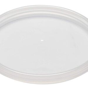 Cambro RFSC1PP190 Round Lid for 1 Quart Translucent Case of 12