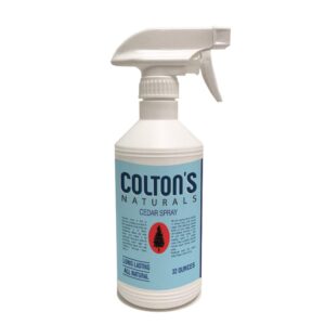 Colton's Naturals Cedar Spray w/Lavender Extract – Non-Chemical Wood Protection – Cedar Wood Scent – Restores Scent Closets & Drawers (32 oz)