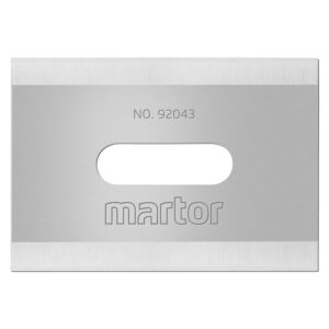 martor no. 92043 industrial blade replacement blades cutter knife safety knife 18.5 mm sharp in dispenser 4-way use