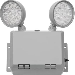 LITHONIA LIGHTING WLTU LED Commercial Emergency LED Light, 240 watts, Gray