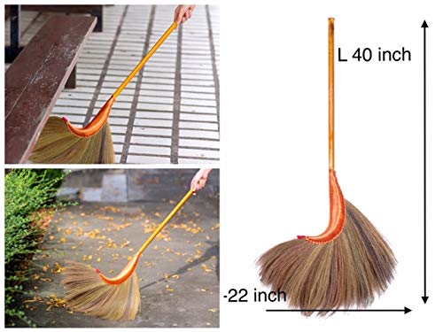 Natural Grass Broom 100% Handmade (Traditional)