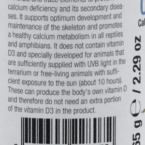 Nekton-Rep Calcium-PUR+ Calcium Preparation for All Reptiles and Amphibians 65gm / 2.29oz