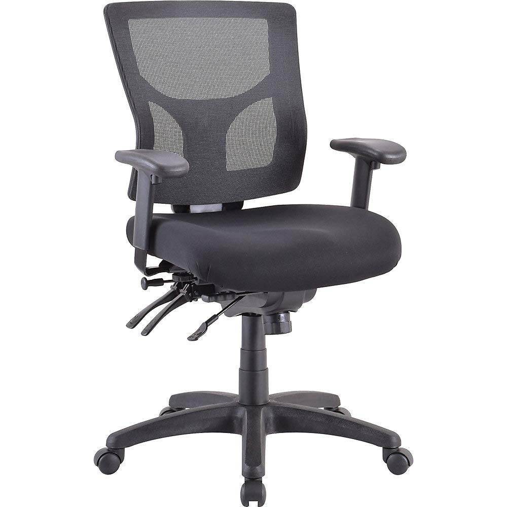 Lorell Conjure Executive Mid-Back Mesh Back Chair