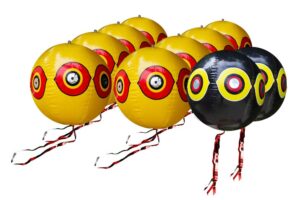 bird repellent predator eye balloon scares birds, pack of 10