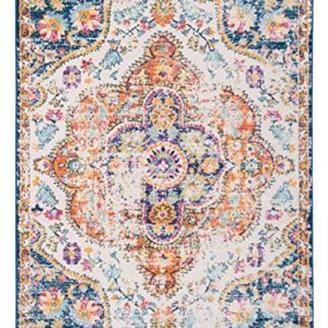 Rugshop Vintage Distressed Bohemian Area Rug 7'10" x 10' Multi