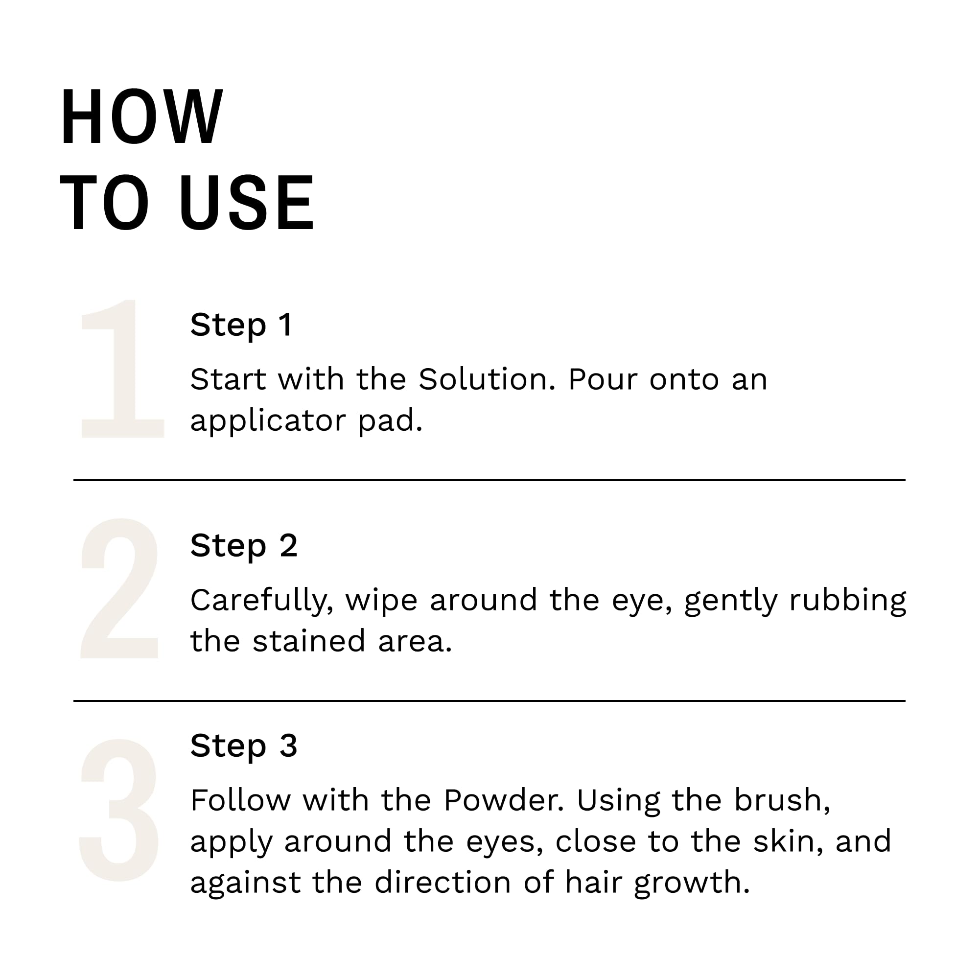 Eye Envy Cat Tear Stain Remover Starter Kit with ProPowder Brush | Stain Solution, Applicator Pads, Stain Powder and Small Applicator Brush | Lasts 30-45 Days