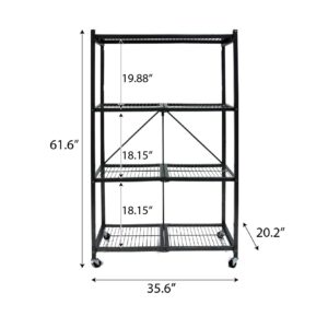 Origami 4 Tier Multipurpose Folding Storage Unit