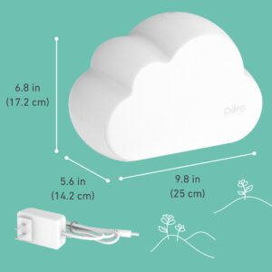 Pure Enrichment® PureBaby® Cloud Ultrasonic Cool Mist Humidifier - Quiet Variable Mist for up to 24 Hrs, Color Night Light, BPA-Free, Ideal for Baby