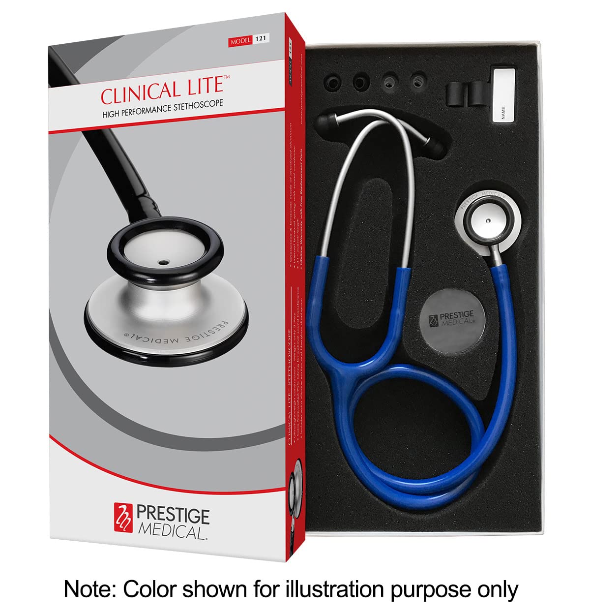 Prestige Medical Clinical Lite Stethoscope, Stealth Hot Pink