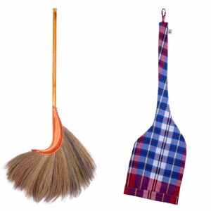 natural grass broom 100% handmade (traditional)