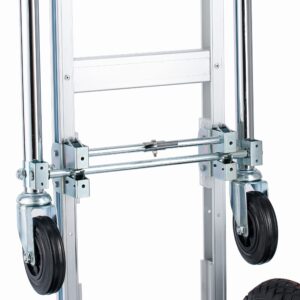 SHZOND 2 in 1 Aluminum Hand Truck Dolly 770lbs Weight Capacity Convertible Hand Truck Utility Cart (2 in 1)