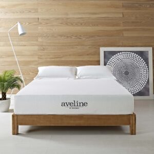 Modway Aveline 10” Gel Infused Memory Mattress with CertiPUR-US Certified Foam California King Mattress