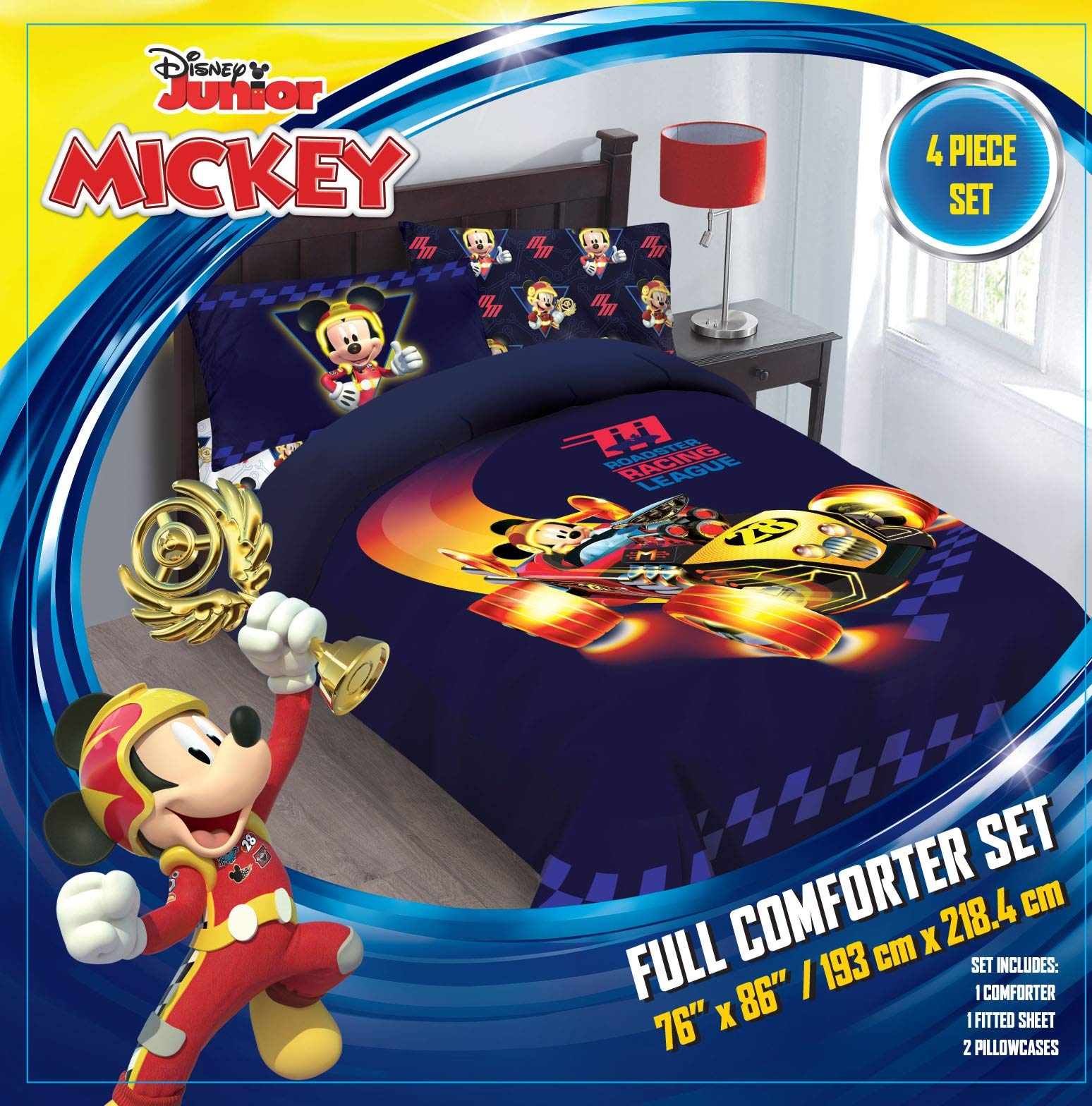 Comforter Set - Mickey Roadster Racer Full