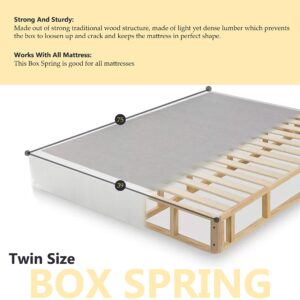 Mayton10-Inch Medium Plush Eurotop Pillowtop Innerspring Mattress And 8" Wood Traditional Box Spring/Foundation Set,Twin