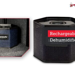 Hornady Reusable Canister Dehumidifier 750G, 95902 - Portable, Easy to Use Moisture Absorbers for Gun Safes & Cabinets - Prevent Moisture Damage for Gun Safe Accessories, Firearms in Your Gun Vault