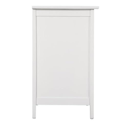 Glory Furniture Daniel 3 Drawer Nightstand in White