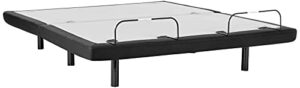 signature design by ashley head-foot adjustable power mattress base with remote control, california king