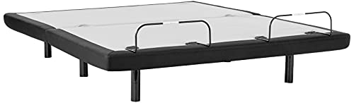 Signature Design by Ashley Head-Foot Adjustable Power Mattress Base with Remote Control, California King