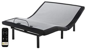 signature design by ashley adjustable power mattress massage base with remote control, twin xl (2 required)