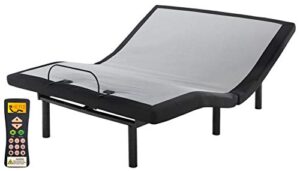 signature design by ashley adjustable power mattress massage base with remote control, california king