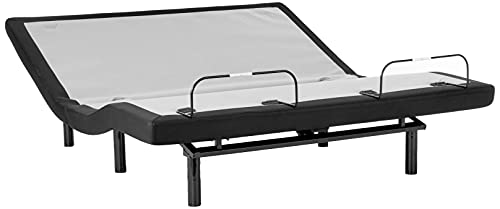 Signature Design by Ashley Head-Foot Adjustable Power Mattress Base with Remote Control, California King