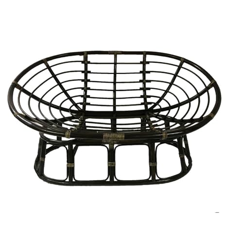 International Caravan Rattan Double Papasan Chair Frame Only