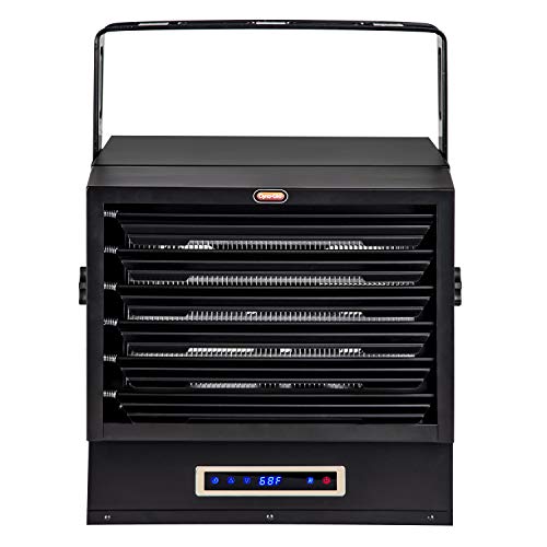 Dyna-Glo EG10000DH Dual Heat 10,000W Electric Garage Heater, Black