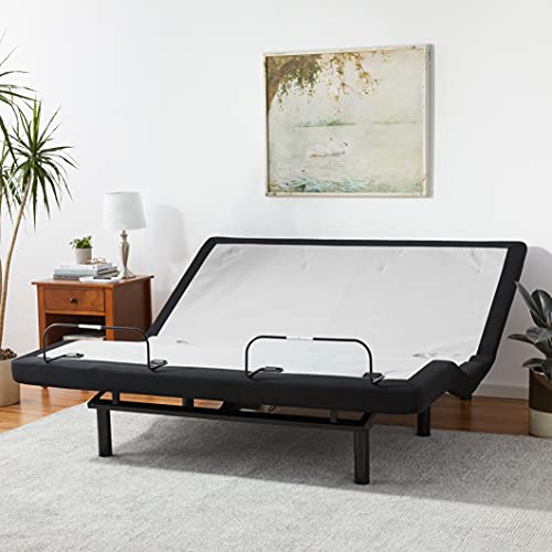 Signature Design by Ashley Head-Foot Adjustable Power Mattress Base with Remote Control, California King