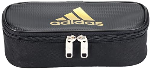 三菱鉛筆 Mitsubishi Pencil PT1503AI06B25 Adidas Pencil Case, AI06, Black Gold, Enamel x Cloth, Box Type