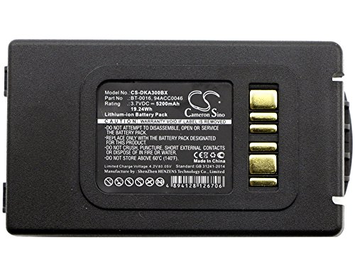 Xsplendor Replacement Battery for DATALOGIC Skorpio X3 Skorpio X4 Part NO DATALOGIC 94ACC0046 BT-0016