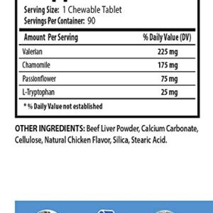 I LOVE MY PETS LLC cat Calming Treats for Cats - PET Relaxant - Powerful Anxiety Relief - Healthy Chews - cat Chamomile - 90 Treats (1 Bottle)