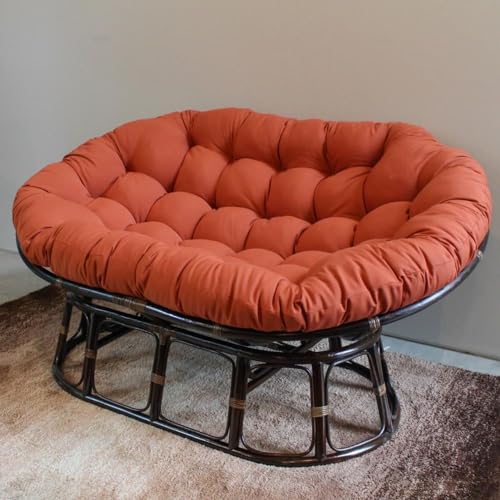 International Caravan Rattan Double Papasan Chair Frame Only