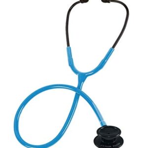 Prestige Medical Clinical Lite Stethoscope, Stealth Neon Blue