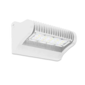 westgate rotatable led wall packs 360 degrees- white finish - outdoor lights parking overhead entrance yard - waterproof ip65 - ul listed - high lumen 120-277v (25w 5000k cool white)