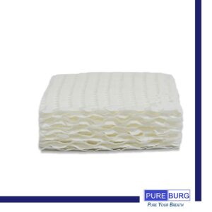 PUREBURG WF813 Humidifier Wick Filters Compatible with Relion WF813 Relion RCM832 RCM832N RCM-832N DH832 DH-832 Duracraft DH-830 Honeywell HC832 Robitusin DH-832 ProCare PCCM-832N AC813,4-Pack