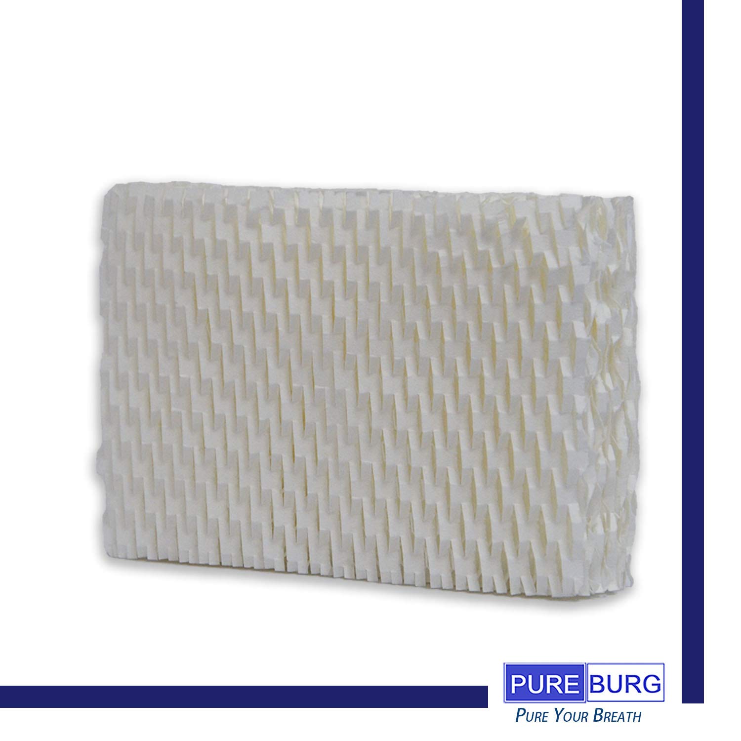 PUREBURG WF813 Humidifier Wick Filters Compatible with Relion WF813 Relion RCM832 RCM832N RCM-832N DH832 DH-832 Duracraft DH-830 Honeywell HC832 Robitusin DH-832 ProCare PCCM-832N AC813,4-Pack