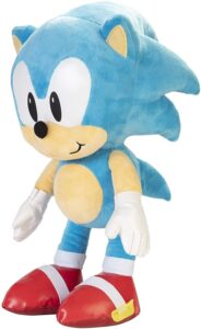 sonic the hedgehog sonic jumbo plush 18 inches tall