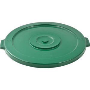 global industrial 44 gallon garbage can lid, green