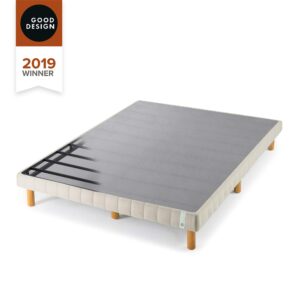 ZINUS GOOD DESIGN Award Winner Justina Metal Mattress Foundation, 11 Inch Platform Bed, No Box Spring Needed, Full, Beige