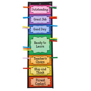 Really Good Stuff Classroom Management Rainbow Clothespins - 6 Colors