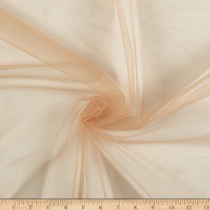 micro stretch mesh nude, fabric by the yard