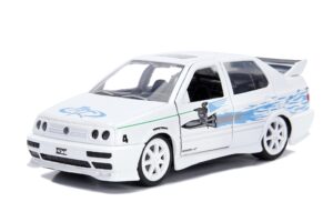 jada jesse's volkswagen jetta white fast & furious movie 1/32 diecast model car