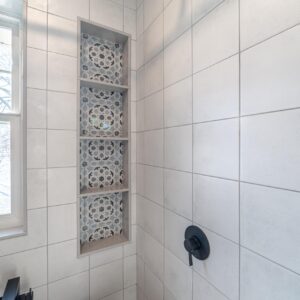 EZ-NICHES - USA - Ready for Tile Niche Preformed Bathroom Recess It Shower Shampoo Shelf (14" X 36")